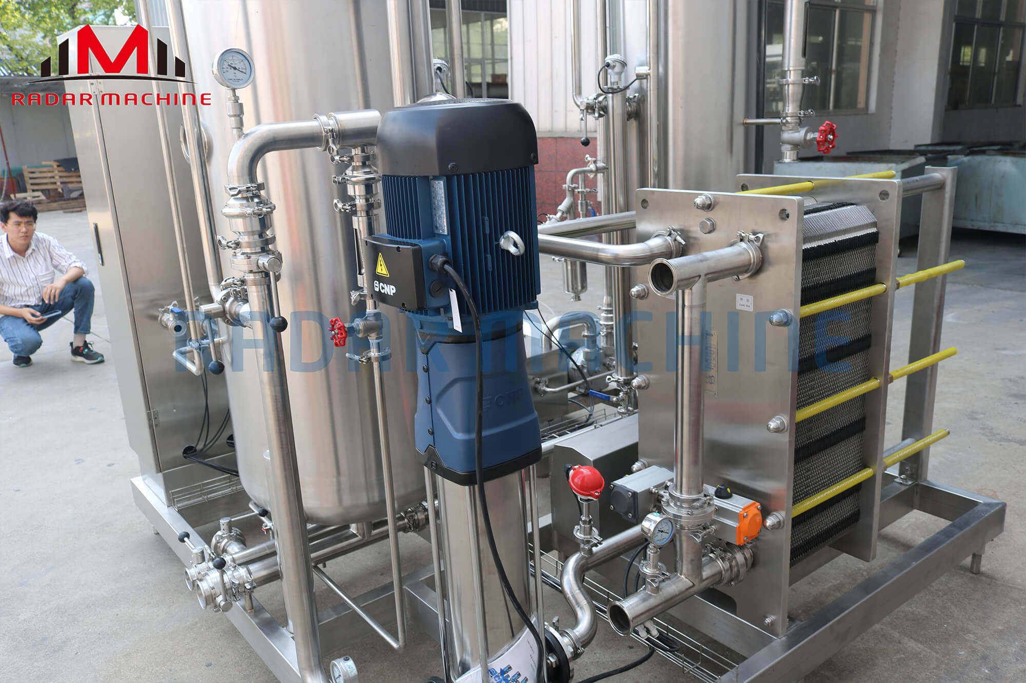 Carbonation System from China manufacturer - Zhangjiagang Radar ...